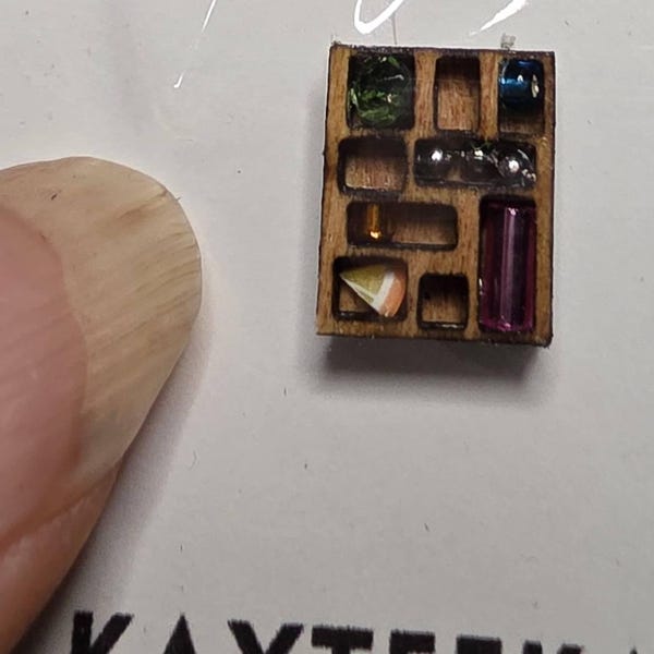 DIY KIT | Miniature Fairy Witch Desk | Dollhouse Apothecary Desk ...