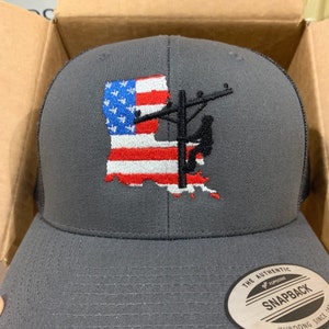 Lineman Flag Climbing Sticker Lineman Sticker Lineman Gift | Etsy