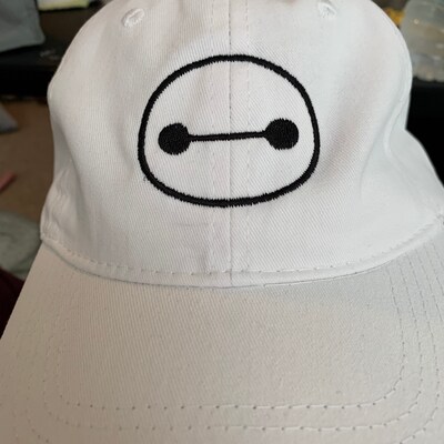 Baymax Big Hero 6 Embroidered Hat dad Hat Style Over 30 Colors Theme ...