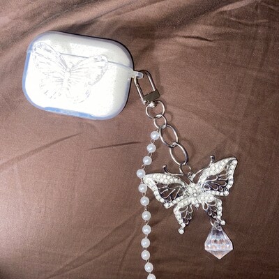 Cute Reflective Butterfly AirPod Case - Etsy