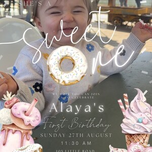 Rookie Year First Birthday Invitation Digital Template Sports 1st ...