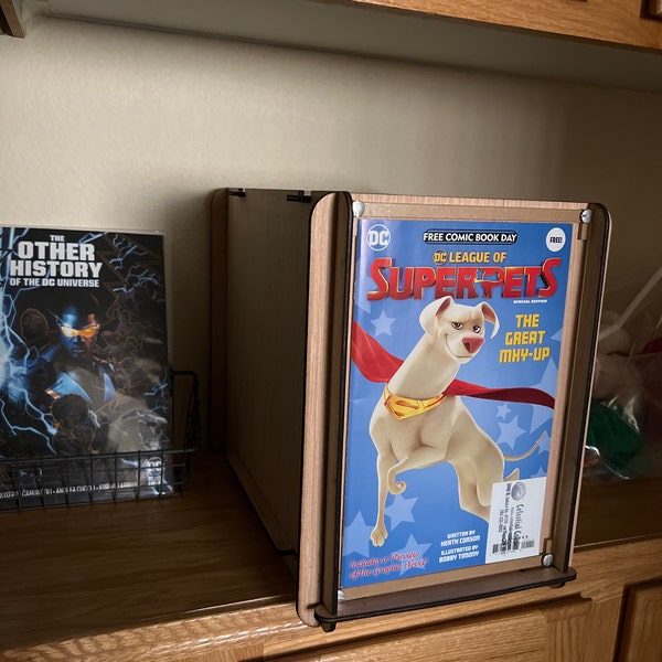 The Original Romany House Wood Comic Book Storage Box Safely Store ...