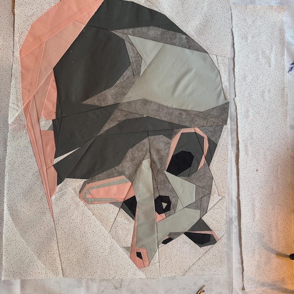 Screaming Possum | FPP Quilt Pattern | Instant PDF Download ...