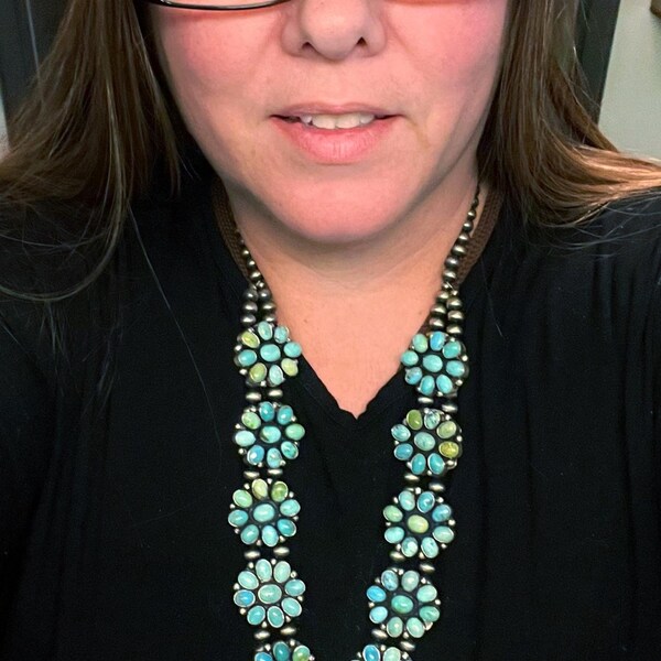 Navajo Made Leather & Sterling Silver Coin Bracelet - Etsy