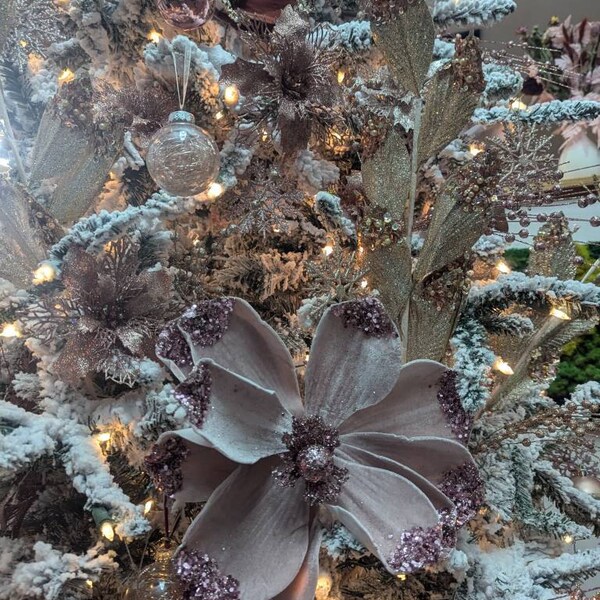 2.5 Pink Orange Velvet Ribbon,farrisilk Ribbon,far Out Floral Ribbon ...