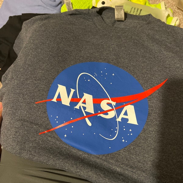 NASA Circle Logo 3 Color Layered SVG Cricut File Svg, Nasa Cut File ...