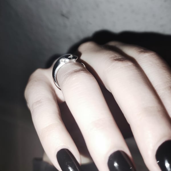 Saint Raphael Archangel Ring, Caduceus Shield Spear Christian Jewelry ...