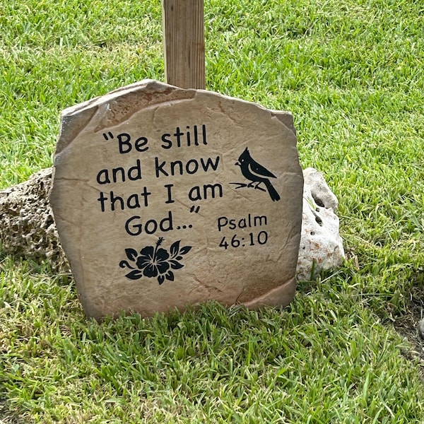 Address Number Stone - Engraved Rock - Personalized - Garden Stone ...