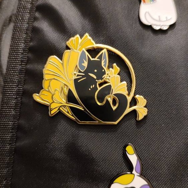 Pumpkin Cat castor Hard Enamel Pin Gold Plated Cute Gift Pin Collectors ...