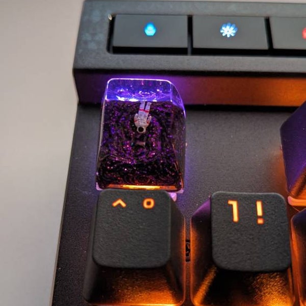 Mystery Forest Keycap, Nature Keycap, Landscape Keycap, Artisan Keycap ...