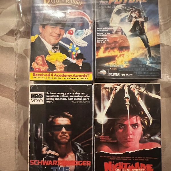 Retro VHS Mini Refrigerator Magnets Modern Recent Horror Movies Classic ...