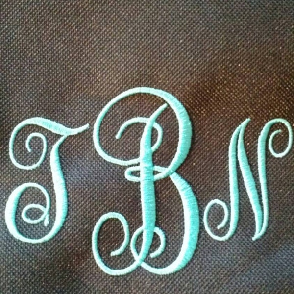Interlocking Vine Embroidery Font Monogram Font Machine Embroidery ...