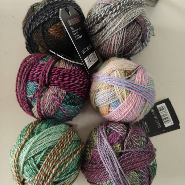 Schoppel Wolle Edition 3 2598 Undertones. Pure Virgin Wool Merino Fine ...