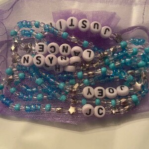DEADPOOL X NSYNC Friendship Beaded Beads Bracelet | Bye Bye Bye ...