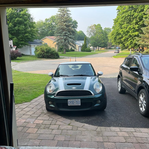 Mini Cooper Bonnet Stripes, Racing Decoration Decals, Adhesive Vinyl ...