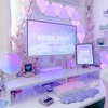 Game Over Pastel Desktop Wallpaper Background | Retro Pixel Pink ...
