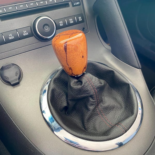 Custom Handmade Stick Shift Knob, Solid Bocote Iron Wood Knob, Custom ...