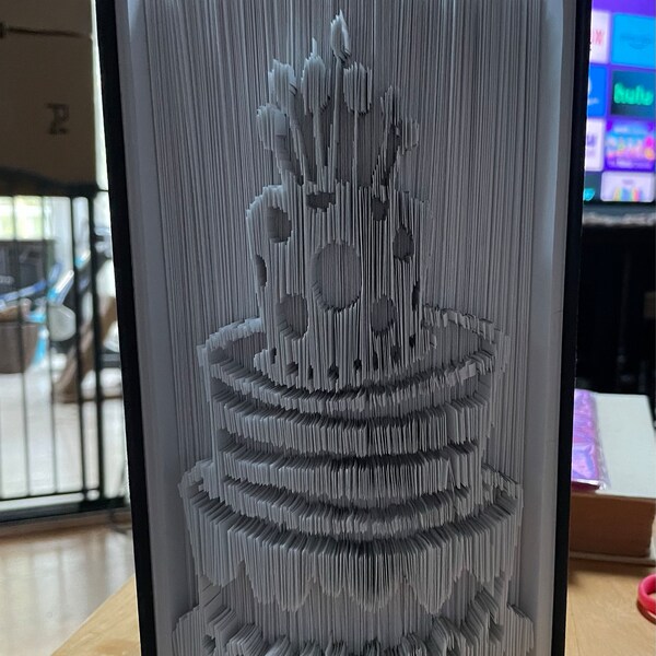 Twisted Tree Double Fold Book Folding Pattern - Etsy