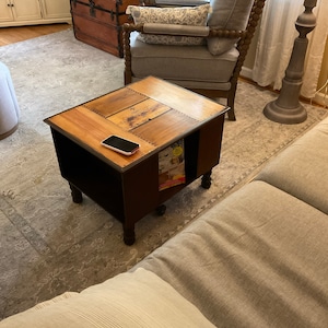 Repurposed Wine Box Coffee Table - Etsy