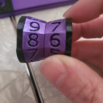 D100 Life Spinner for Magic and Commander Trays Custom Made 3D Printed ...