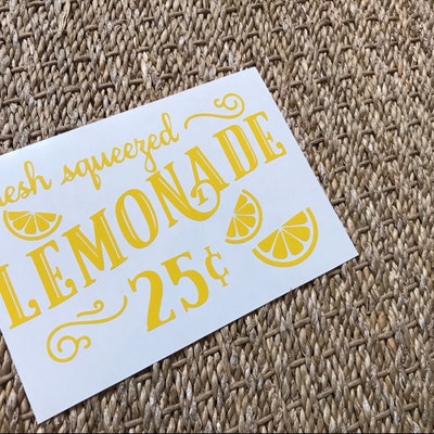 Lemonade SVG File Lemonade Stand Svg Fresh Squeezed Lemonade Svg ...