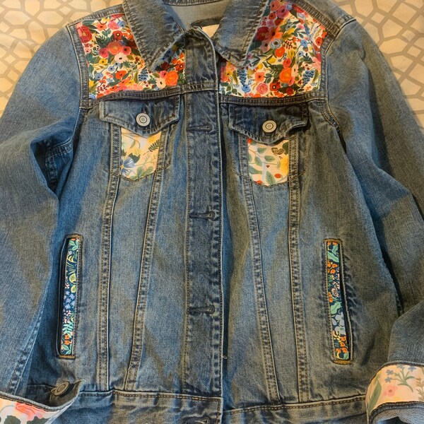 Adorable Mini House/smock Dress Made With Rifle Paper Company Rayon ...