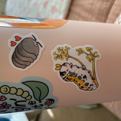 Bug Friends Sticker Sheet WATERPROOF // Cute Insect Stickers - Etsy