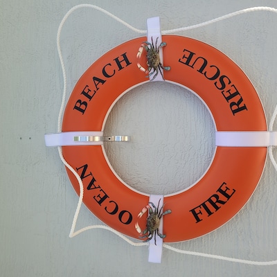 Personalized Life Ring Nautical Decor Nautical Gift Boat Decor Beach ...