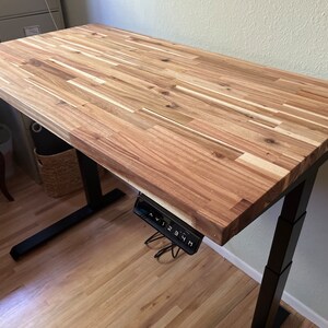 Wood Desk Top Desk Top Solid Wood Desk Top Live Edge - Etsy