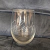 Engraved Name Wine Glass Custom Wine Glass Gift for Newlyweds House ...