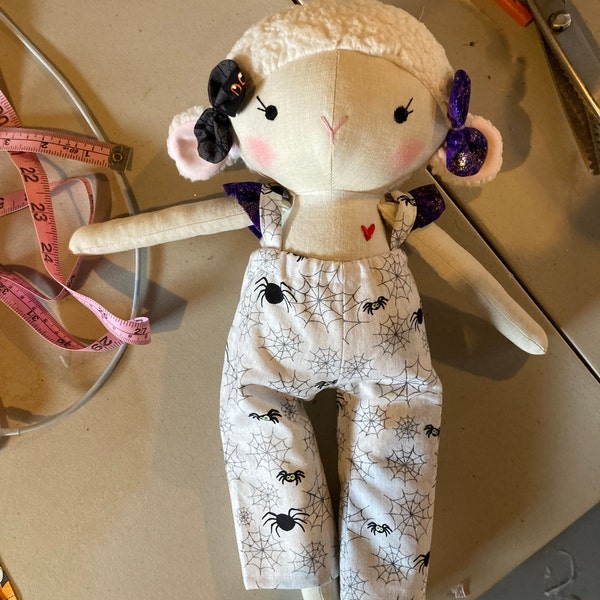 Lamb Sewing Pattern PDF - Make a Cloth Lamb Doll / Stuffed Animal Toy ...