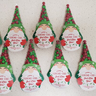 Christmas Gnome Printable, Gnome Treat Bag, Christmas Printable ...