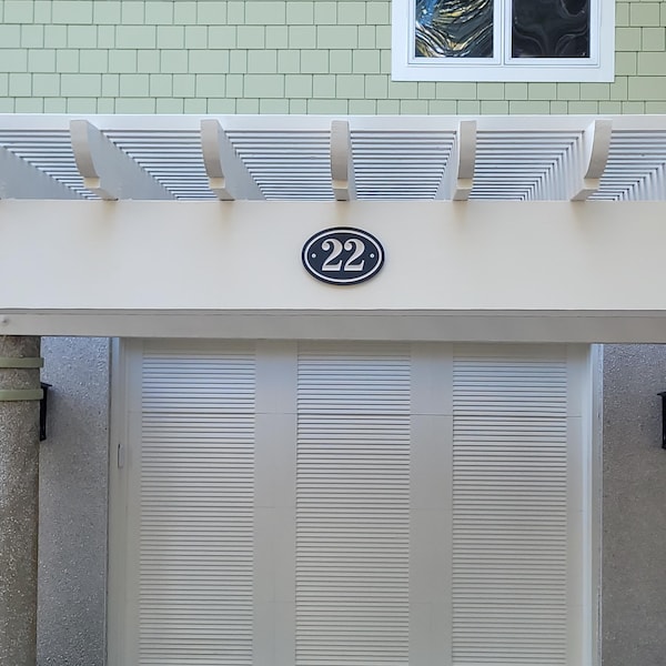 12" X 9" Mailbox House Number Sign, Mailbox Number, Realtor Closing ...