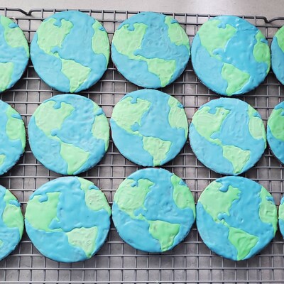 Earth/world Cookie Cutter/multi-size - Etsy