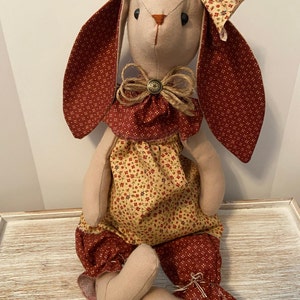 Primitive Christmas Mouse Pattern Christmas Thyme Mouse Doll Instant ...