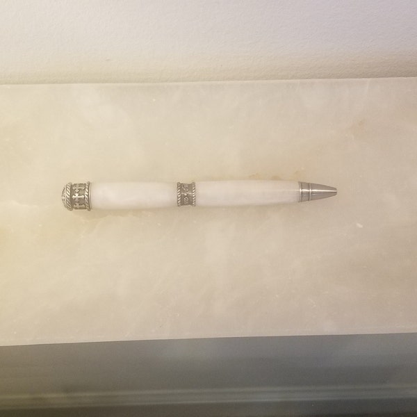 Propeller Airplane Theme Pen Cloudy Blue Sky and Antique Pewter - Etsy