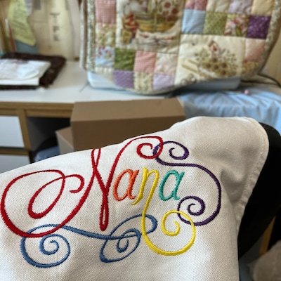 Maisie Monogram Font Set 2 & 3 Machine Embroidery Font Alphabet Letters ...