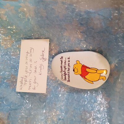 Time After Time Castaway Painted Rock SEALED - Etsy