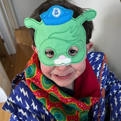 Handmade Incredibles Inspired Felt Face Mask - Etsy