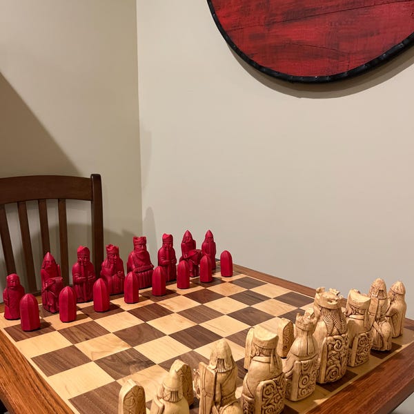 RARE Berserker Trio, Isle of Lewis Chessmen, Chess Piece - Etsy