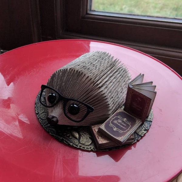 Small Paperbook Hedgehog - Etsy UK