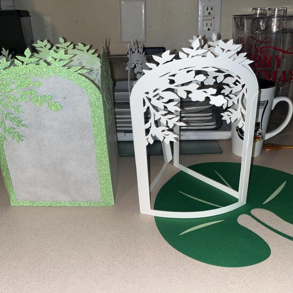 Sleeve Card, Card SVG, Greeting Card, Invitations, Folded Card, Cut ...