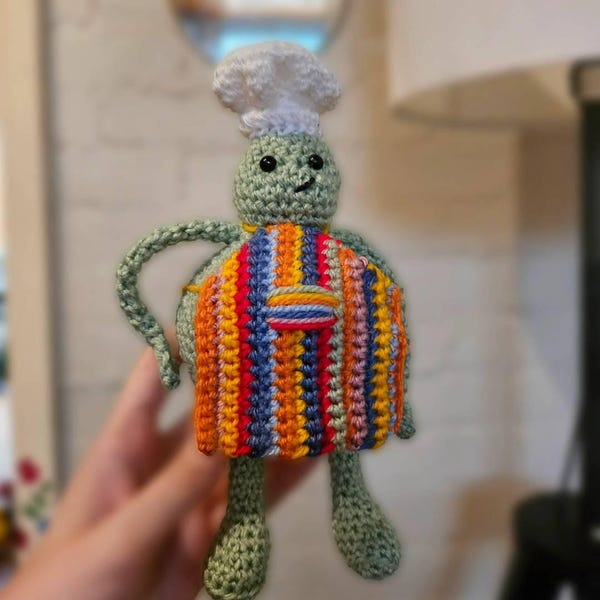 Tiny Chef Crochet Pattern PDF | ENGLISH | Amigurumi | Toy | Handmade ...