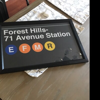 Forest Hills 71 Avenue Station New York Subway Sign Art Print - Etsy