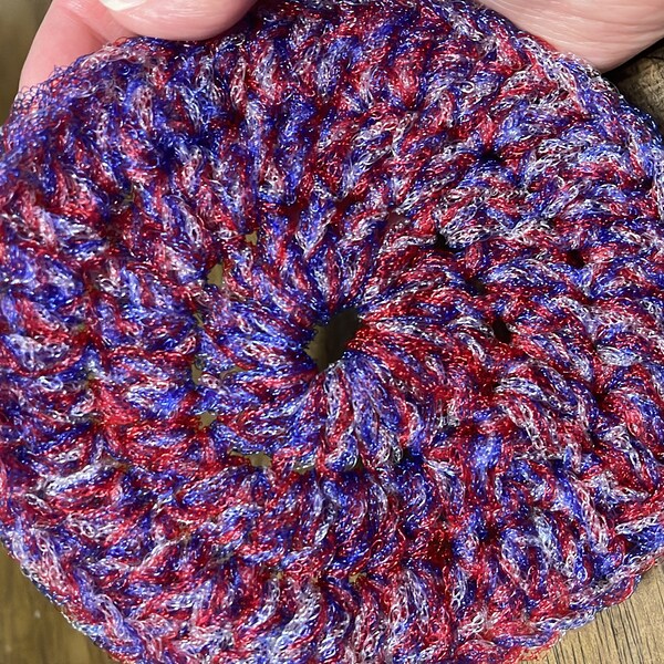 Fun Crocheted Textured Dish Scrubber / Scrubby / Scrubbie PDF PATTERN ...