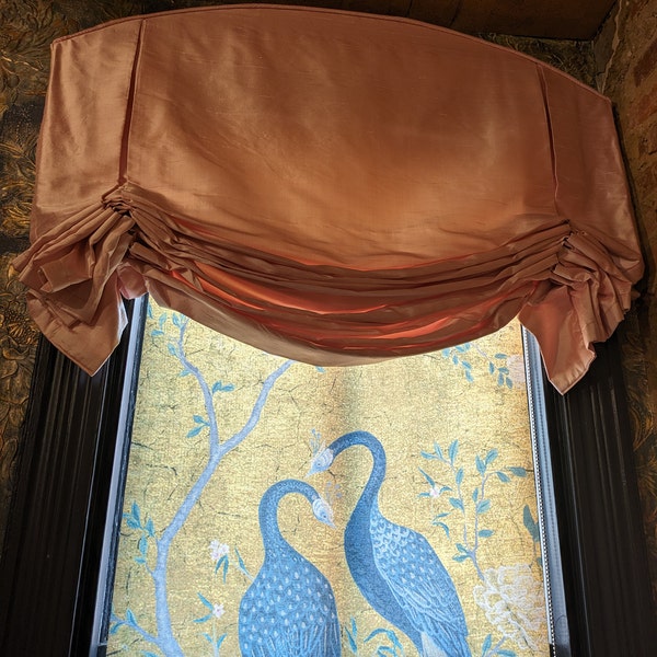 GATHERED BALLOON SHADE - Custom - Etsy