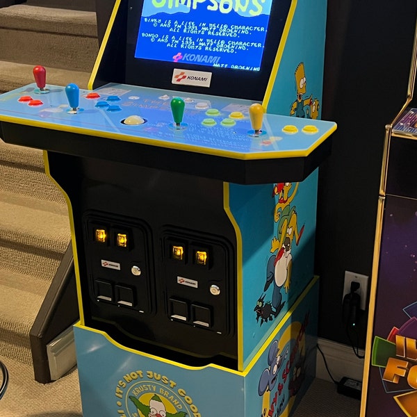TMNT Arcade Button Sticker Decal Inserts Arcade1up 1up for Your Modded ...