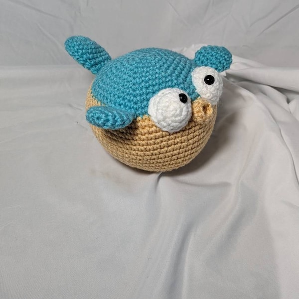 PATTERN: Crochet Pufferfish Pattern – Amigurumi Pufferfish Pattern ...