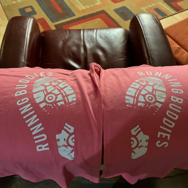 Happy Trails Running Partners Tanks Ladies Poly Interlock Wicking Shirt ...