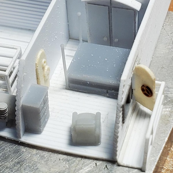 HO Scale Office Furniture for Model Train Layout - Etsy